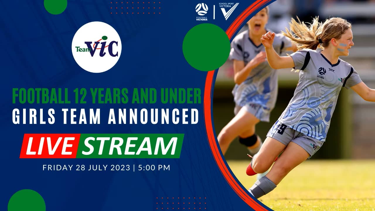LIVE Team Vic Football Girls Team Announced on Vimeo