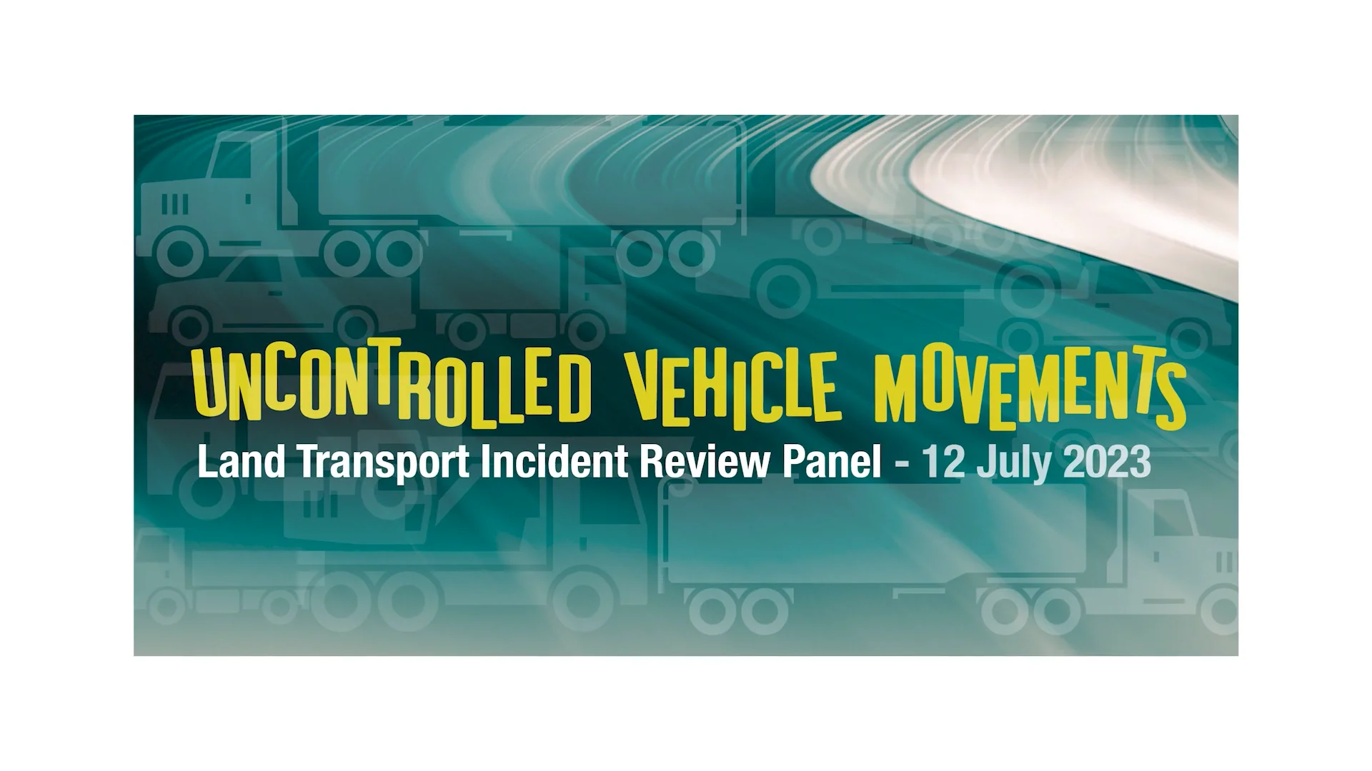 Land Transport IRP - Uncontrolled Vehicle Movements News Clip on Vimeo