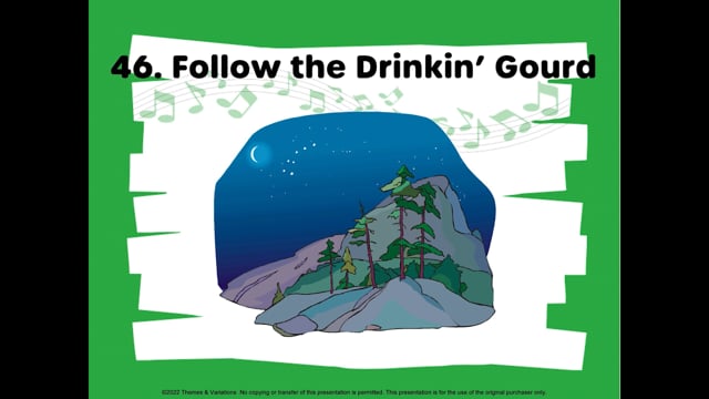 Follow the Drinkin’ Gourd | MusicplayOnline