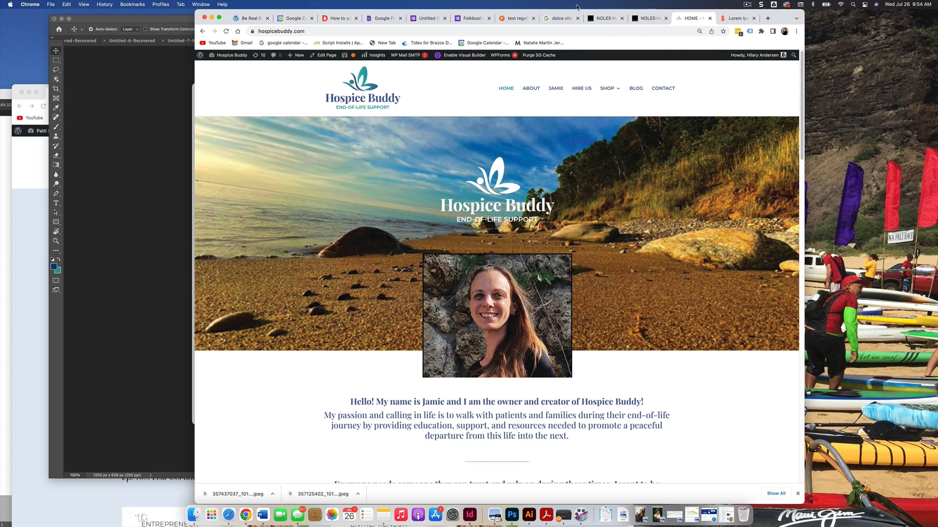 Jamie editing site on Vimeo