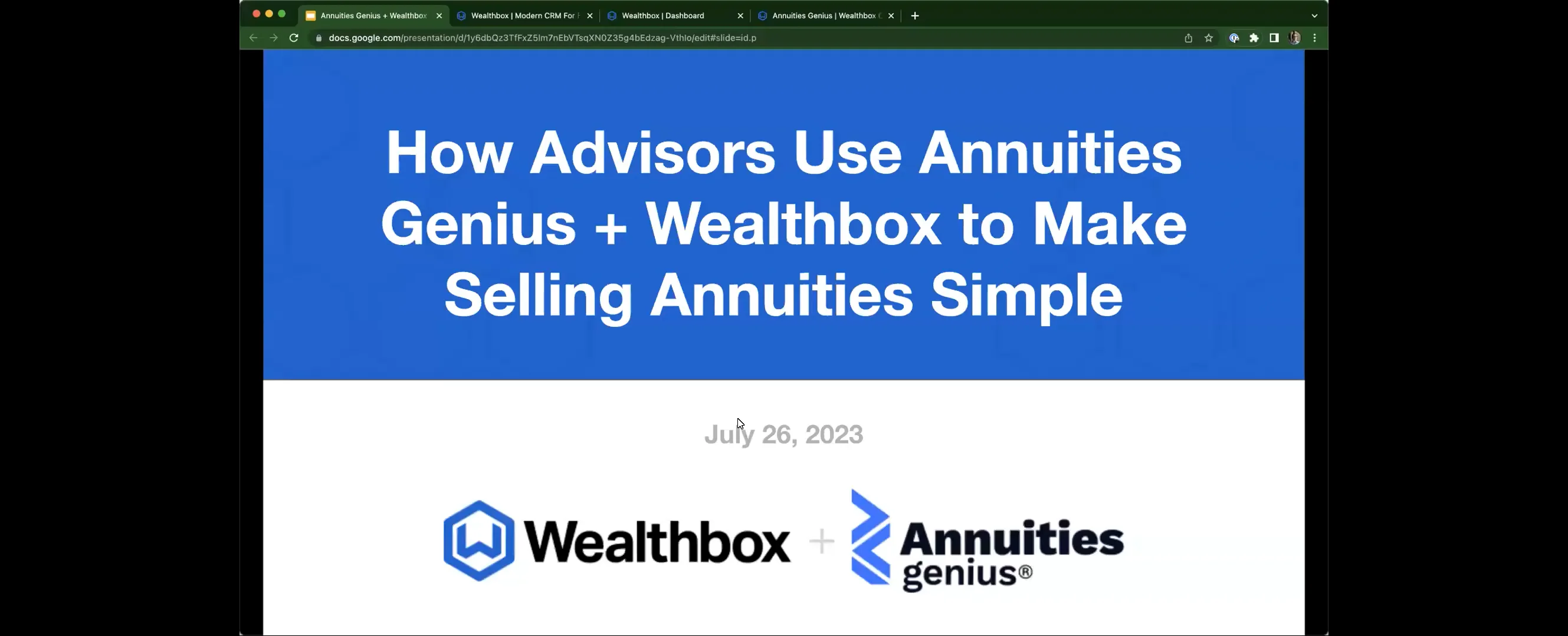 How Advisors Use Annuities Genius + Wealthbox to Make Selling Annuities ...