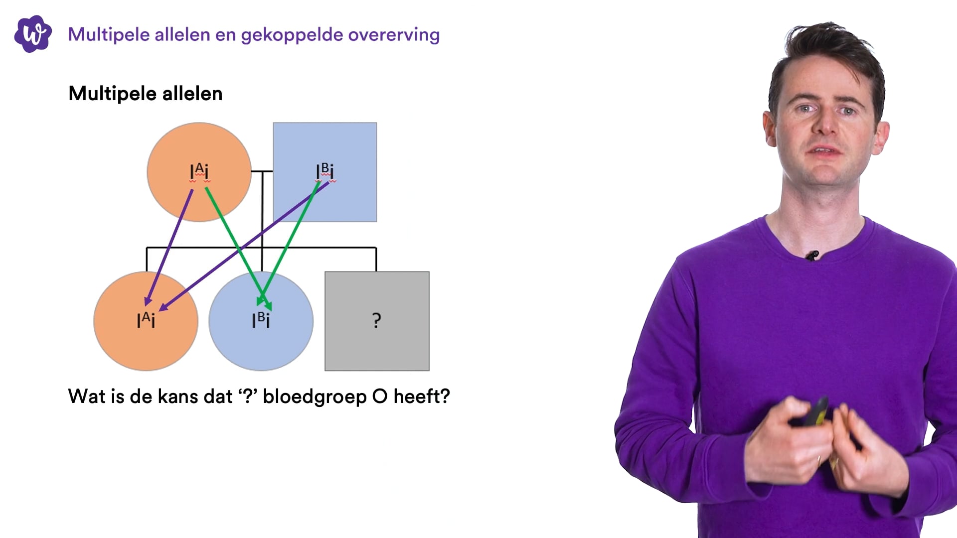 Multipele allelen & gekoppelde overerving oefenen | StudyGo