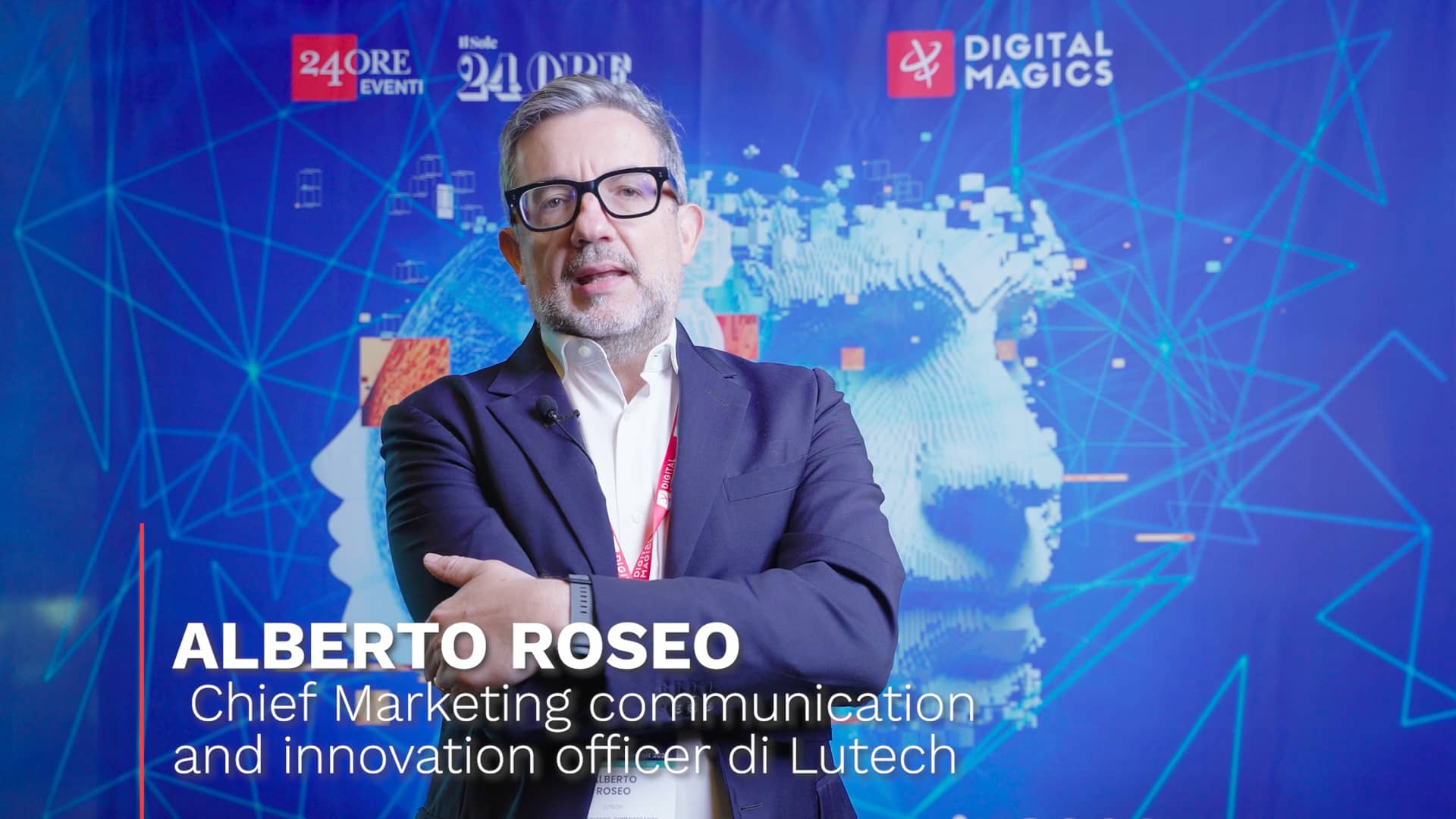 Open Innovation Summit 2023 - Intervista a Alberto Roseo on Vimeo