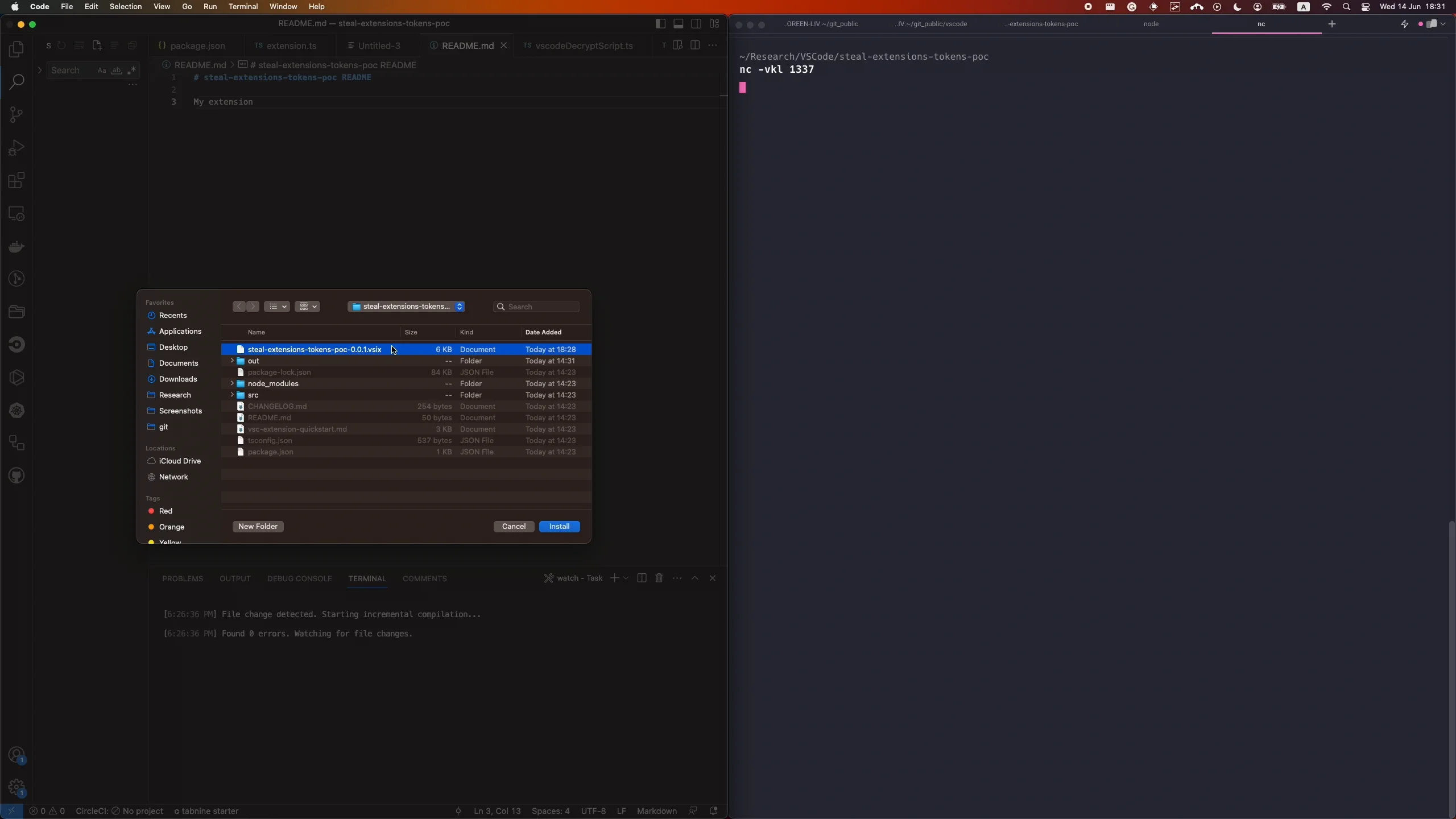 Steal secrets POC on Vimeo