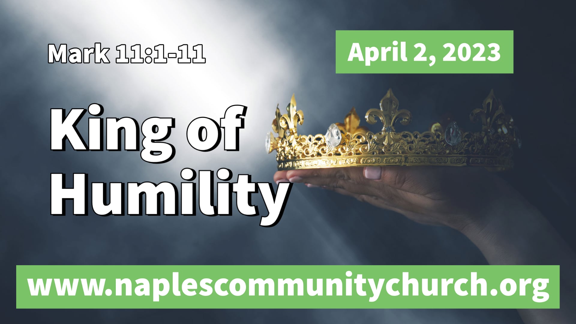 King of Humility - 4-2-23