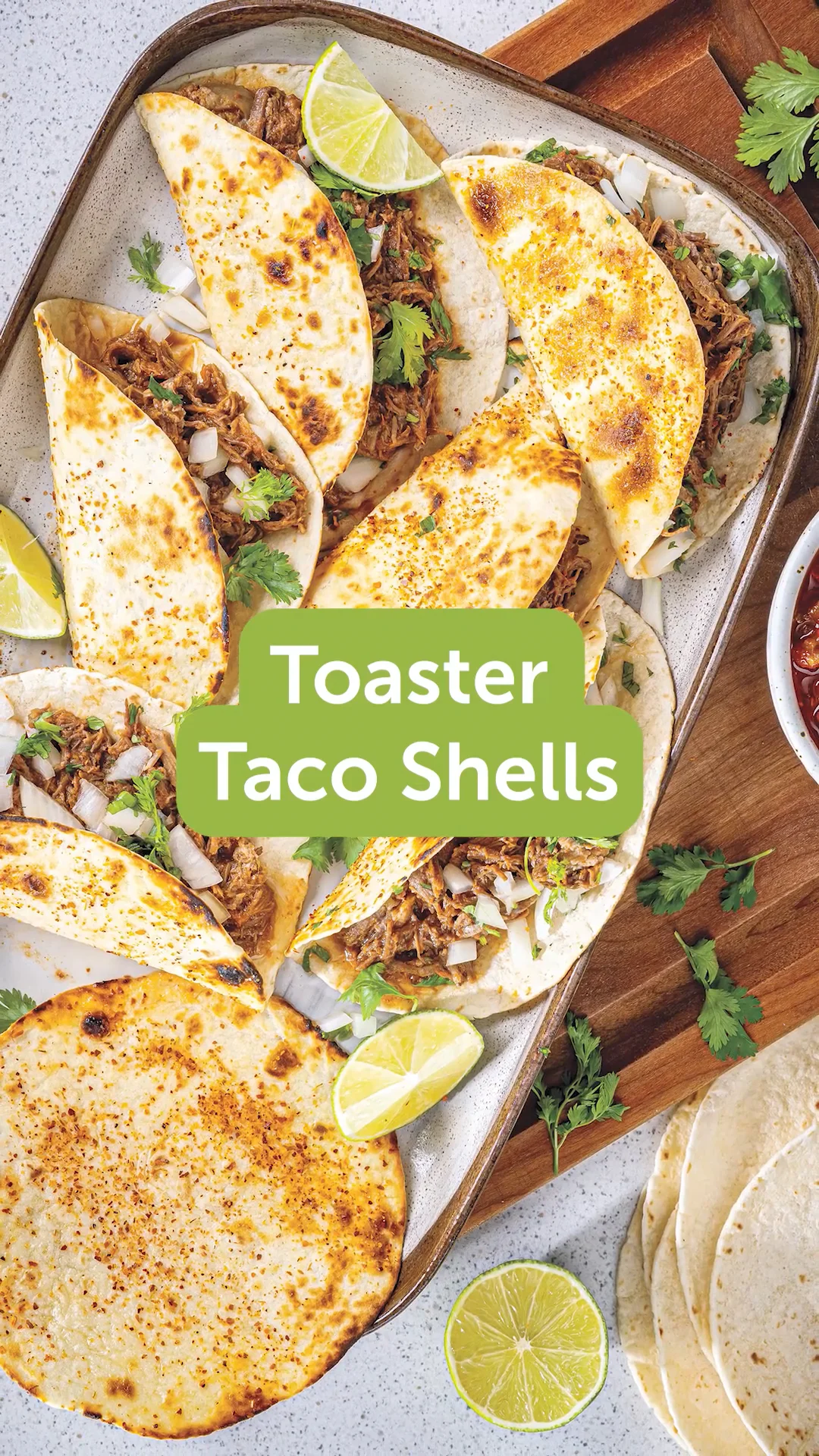 Kristin ESBW Family Meals Month TikToks - Toaster Taco Shells_Kristin ...