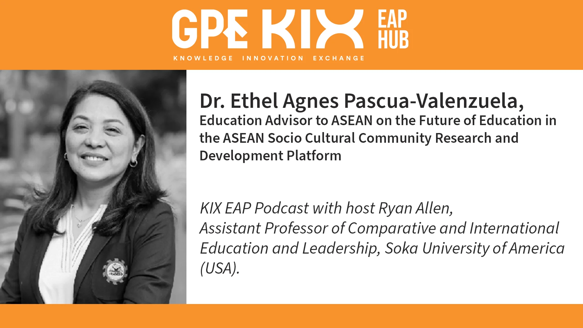 KIX EAP Podcast #24: From Teaching in the Philippines to Advising MoEs ...