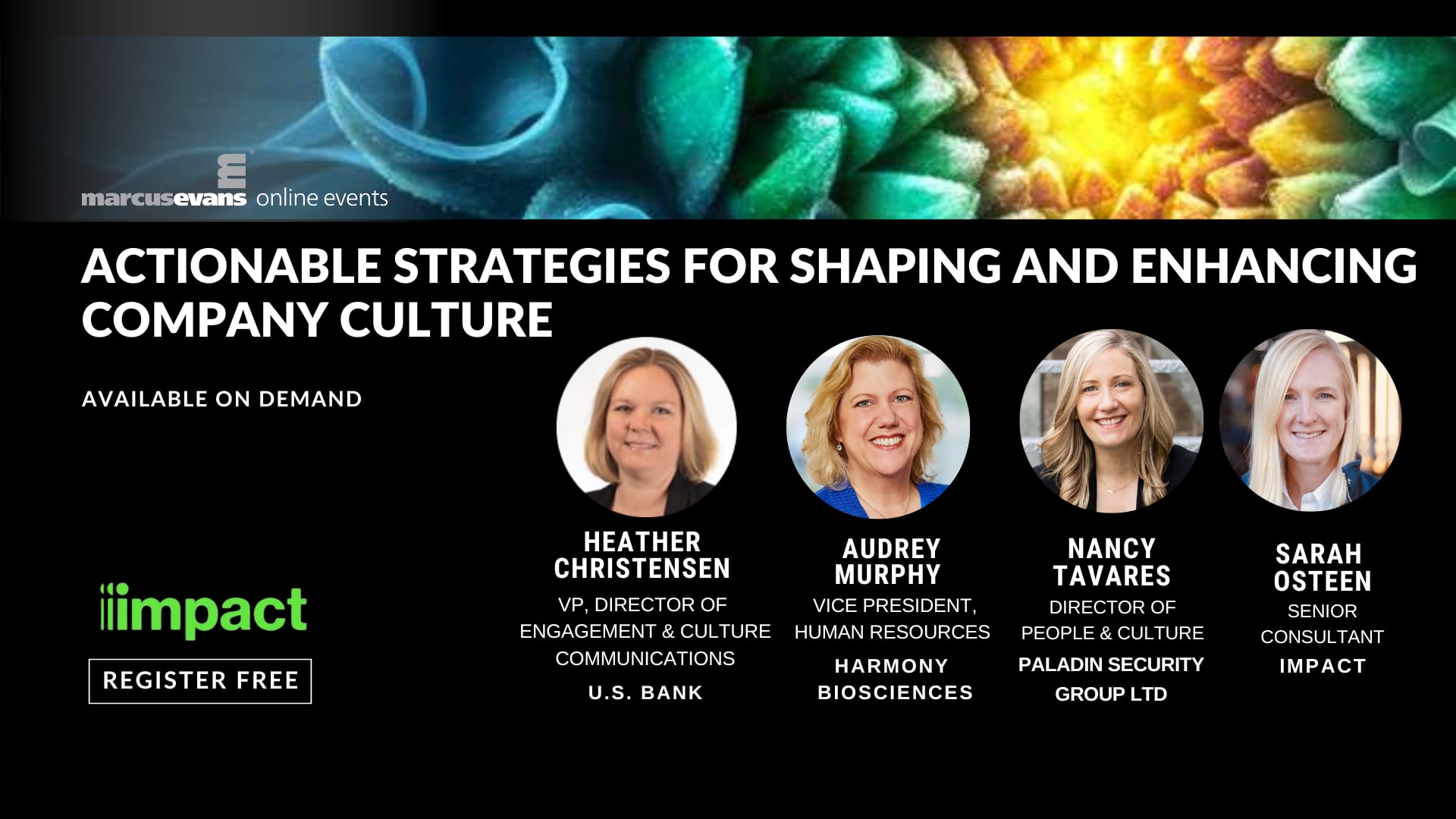 marcus evans HR Insights - Actionable Strategies for Shaping and ...