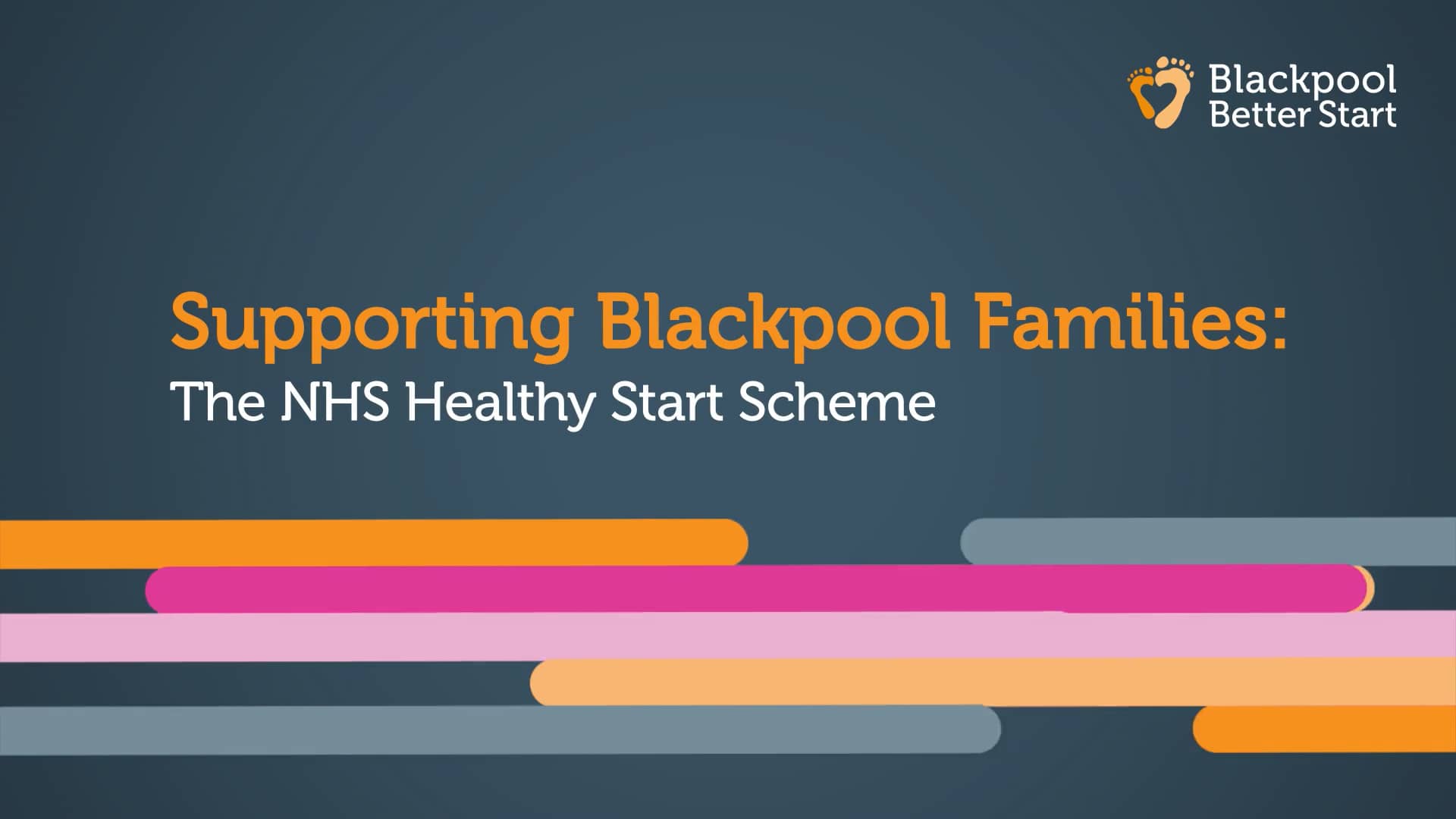 Supporting Blackpool families: The NHS Healthy Start scheme on Vimeo