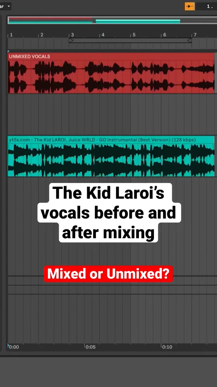 The Kid Laroi’s vocals with my Ableton vocal chain on Vimeo