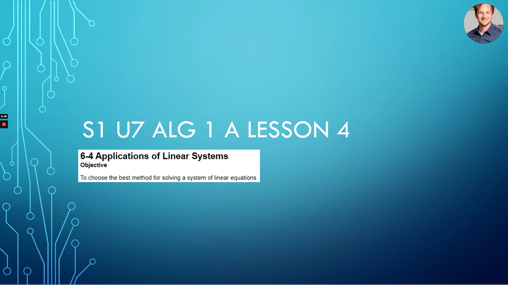Alg 1A U7 L4 on Vimeo