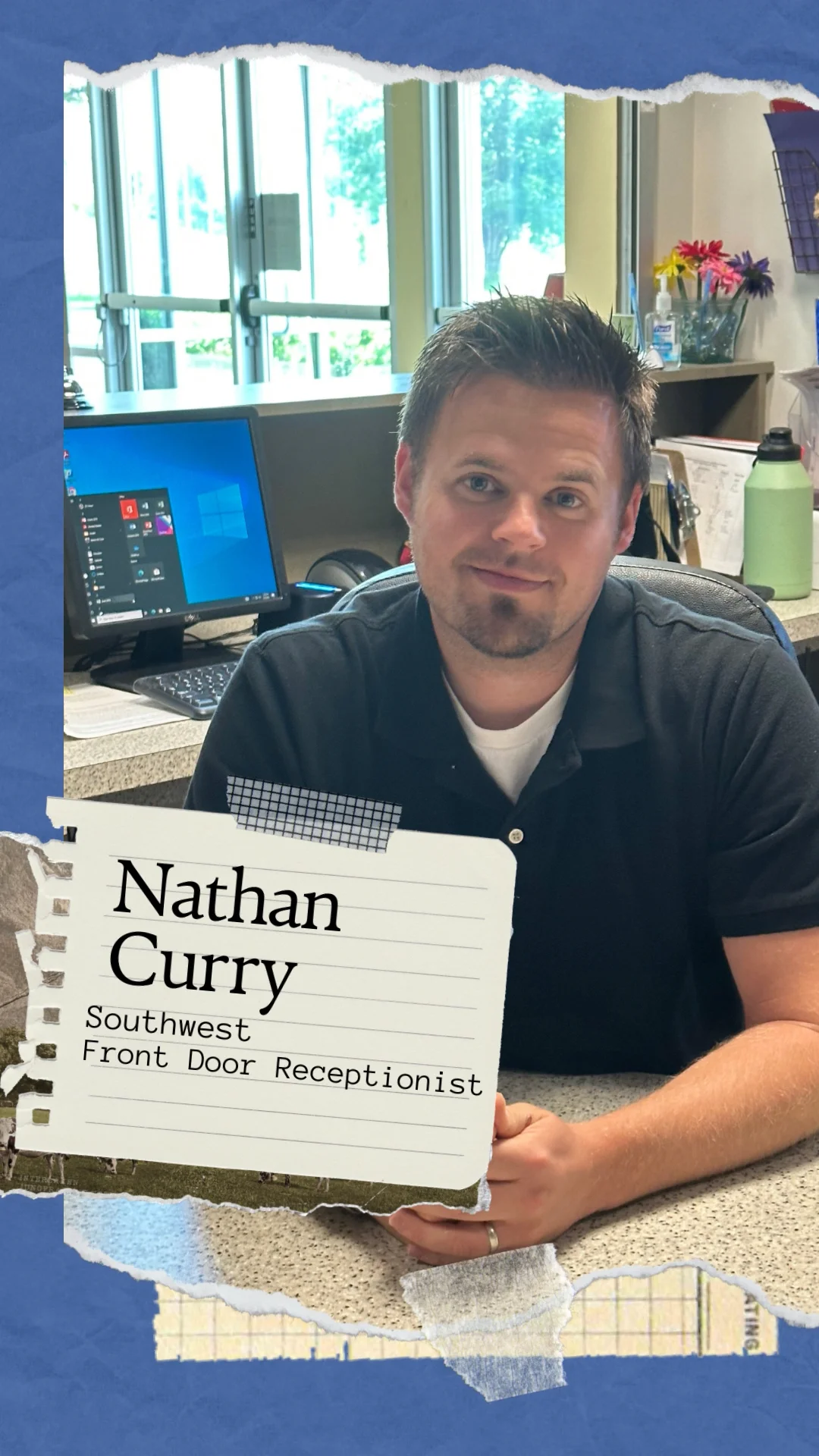 Meet Your New Southwest Campus Receptionist - Nathan Curry on Vimeo