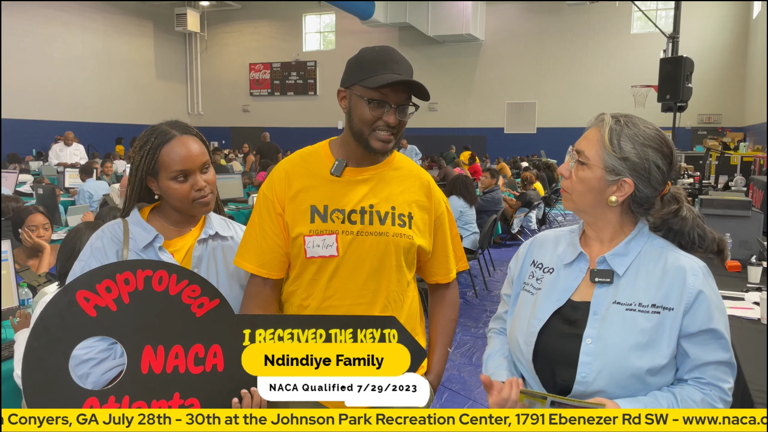 LIVE NACA Qualification Ndindiye Family. Conyers, GA Achieve The Dream ...