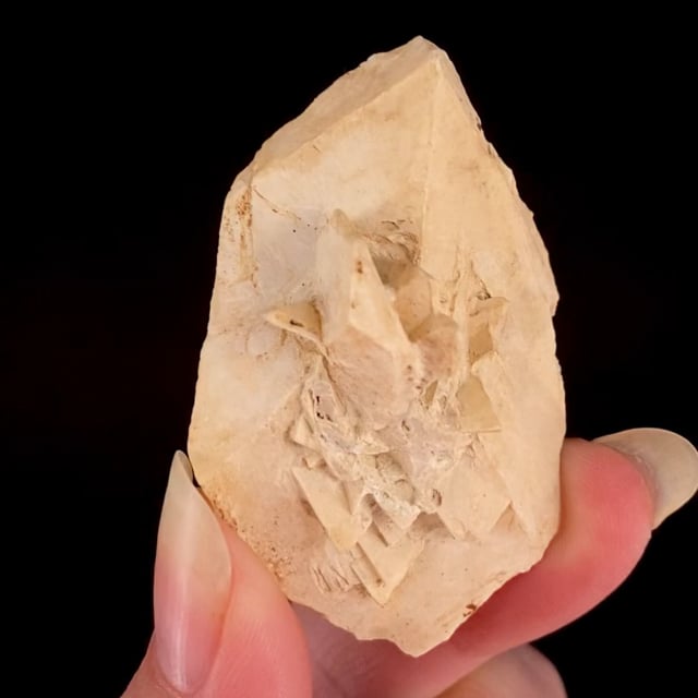 Calcite pseudomorph after Glauberite (ex Cynthia Payne Collection ...