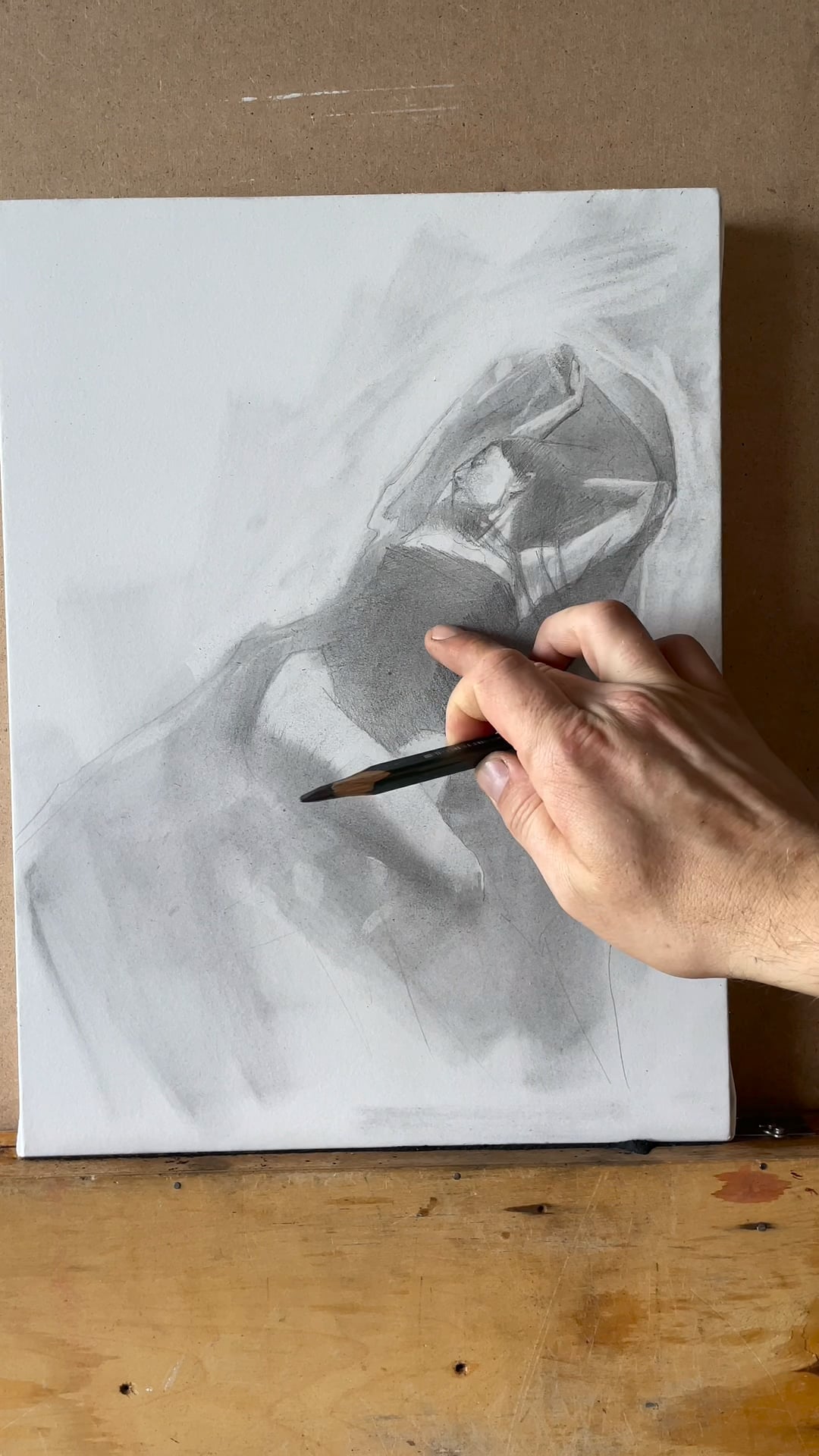 Pencil drawing. Women portrait on Vimeo