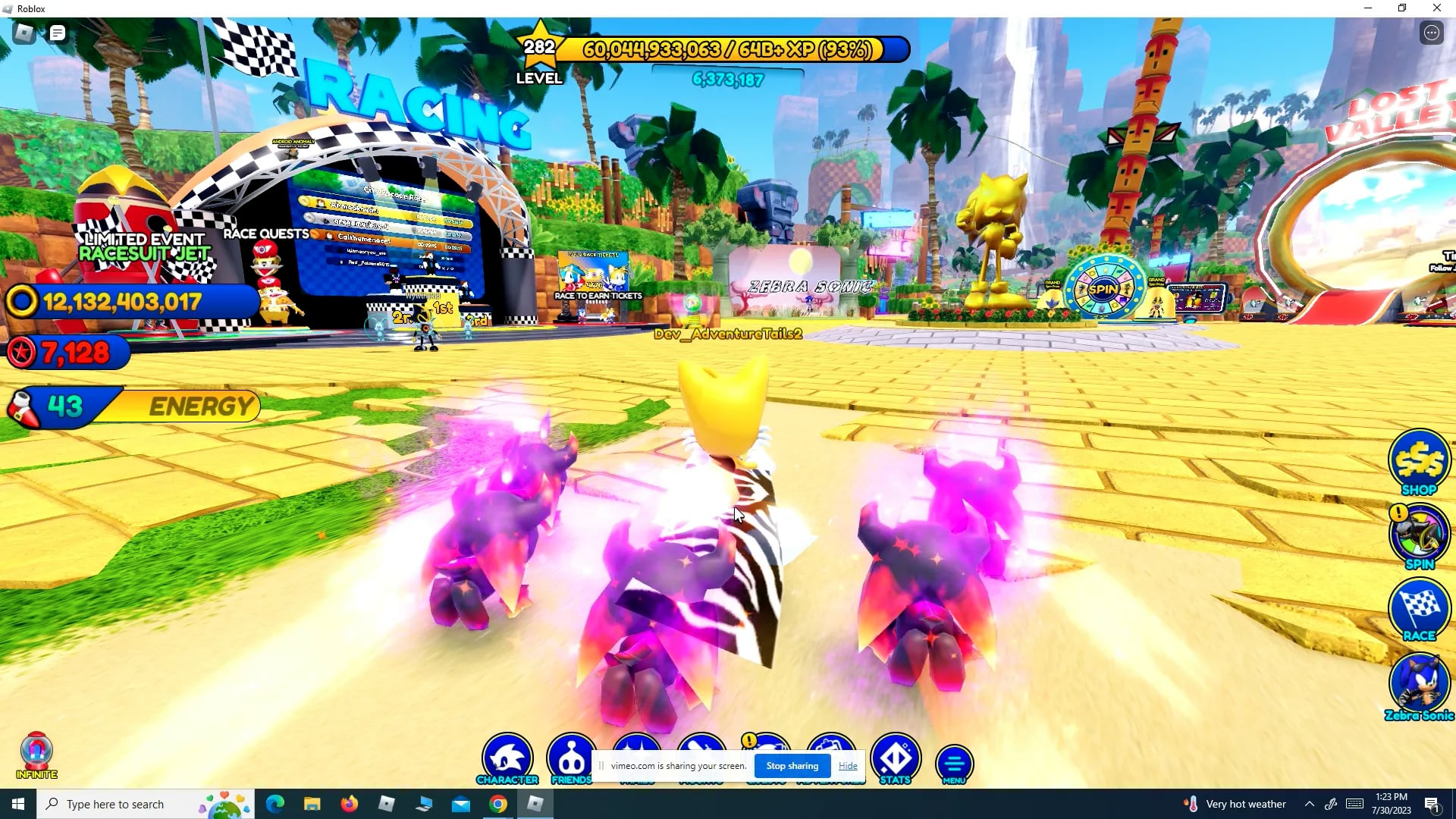 Unlock Zebra Sonic and Riders Cream, NEW Chao, Trail, and hoverboard ...
