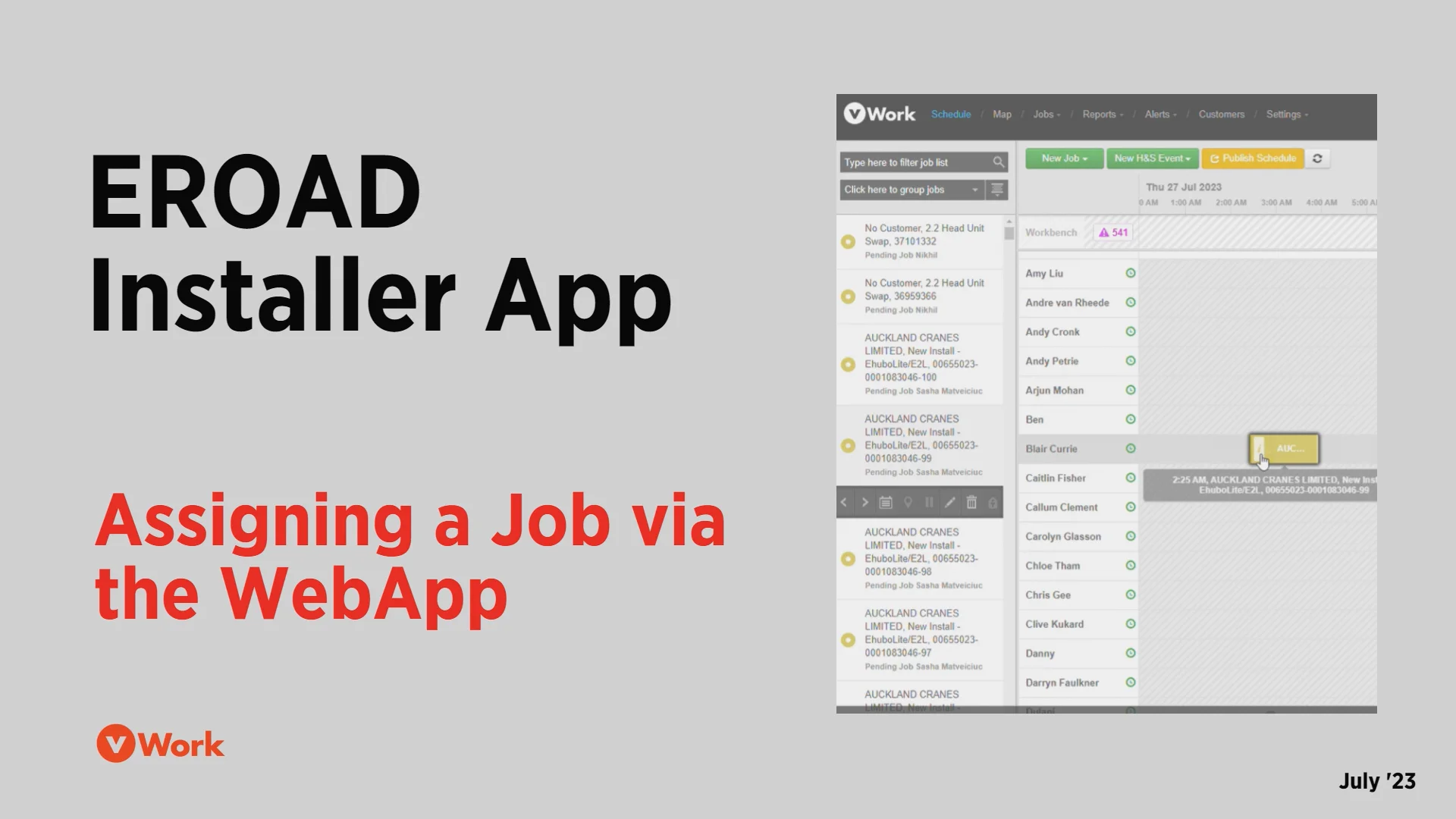 Assigning a vWork job via WebApp on Vimeo