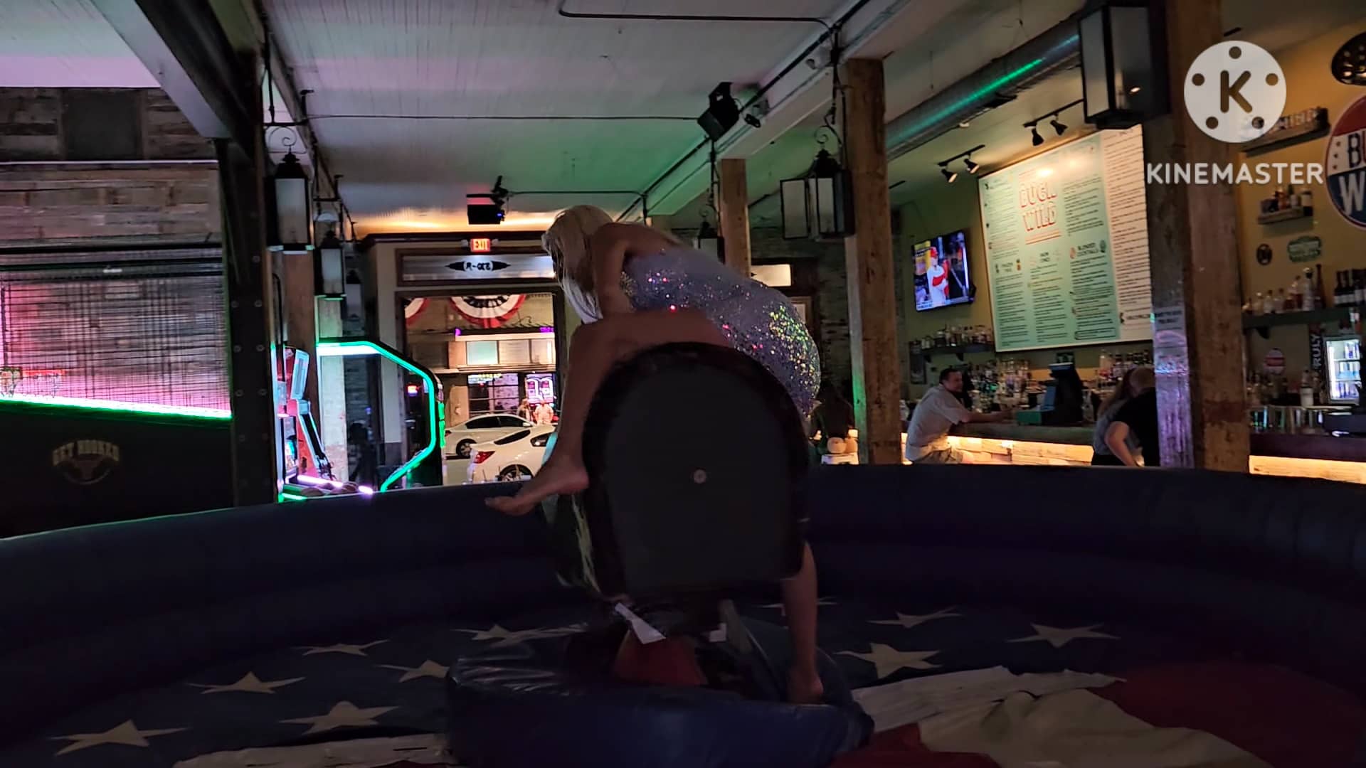 Hot Tgirl - Rides The Big Bull on Vimeo