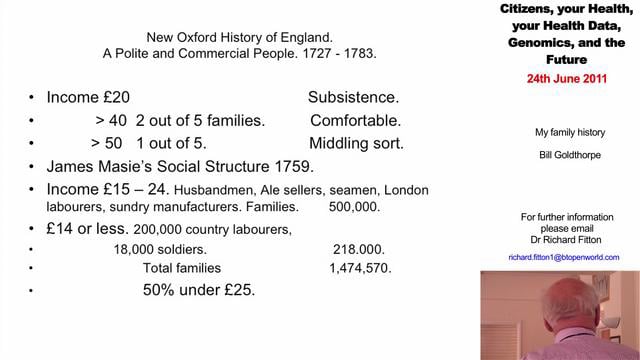 20110624 Bill Goldthorpe on Vimeo