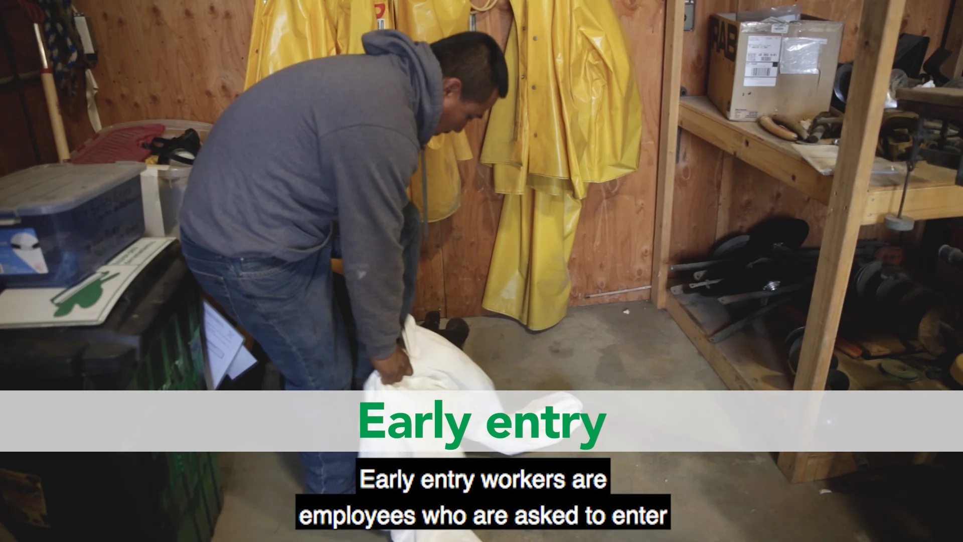 Describes the requirements and restrictions for being an early entry ...