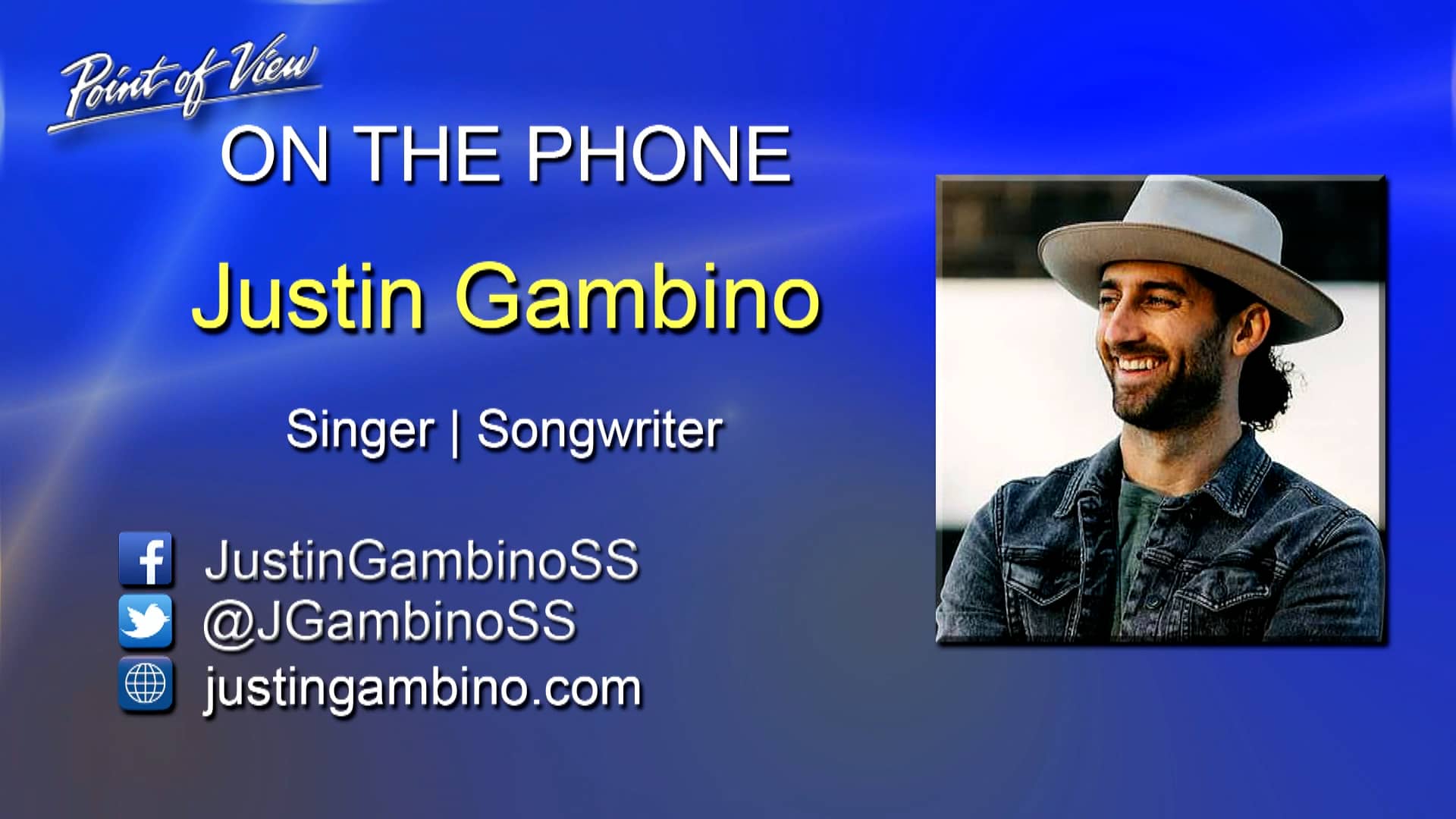 Point of View Livecast - Monday, July 31, 2023 - Justin Gambino, Megan ...
