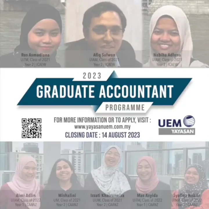 Yayasan UEM Graduate Accountant Programme 2023 is Now Open!