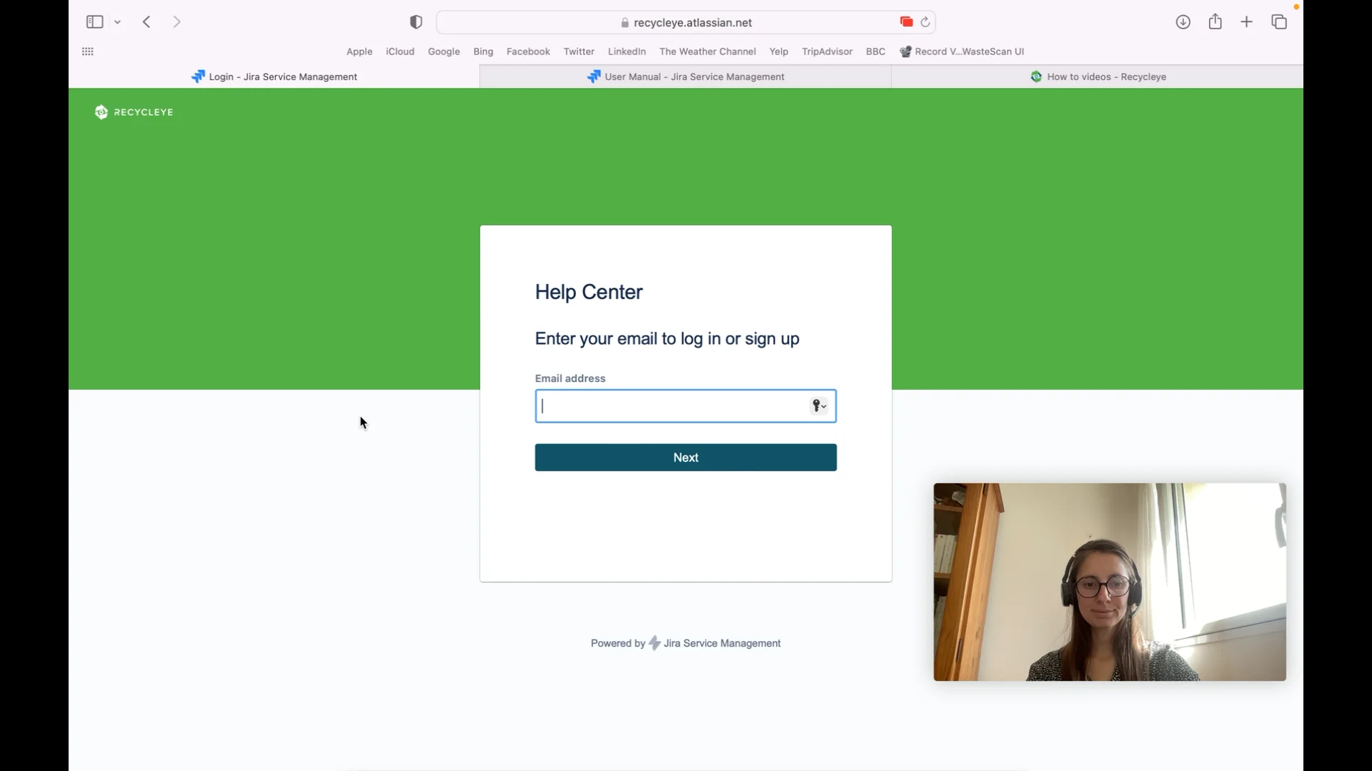 Recycleye Support: How to login ⭐ on Vimeo