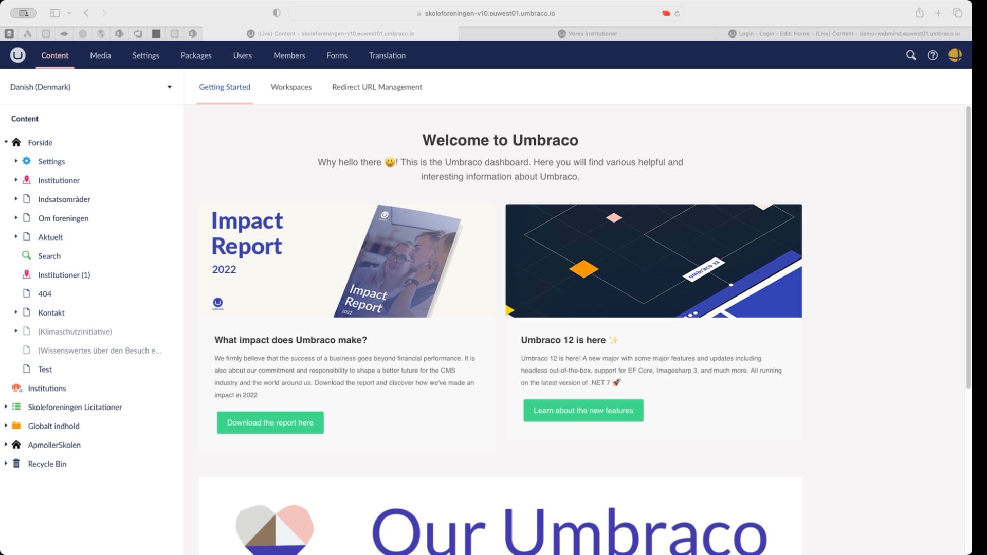 Introduction to Umbraco Backoffice on Vimeo