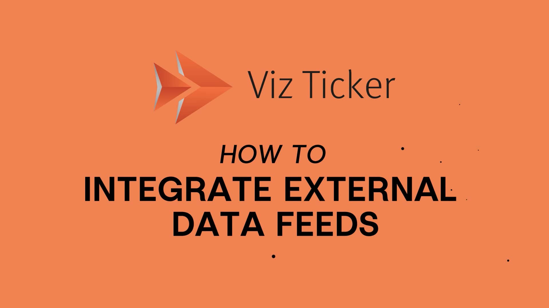 Viz Minute: Integrating external data feeds with Viz Ticker on Vimeo
