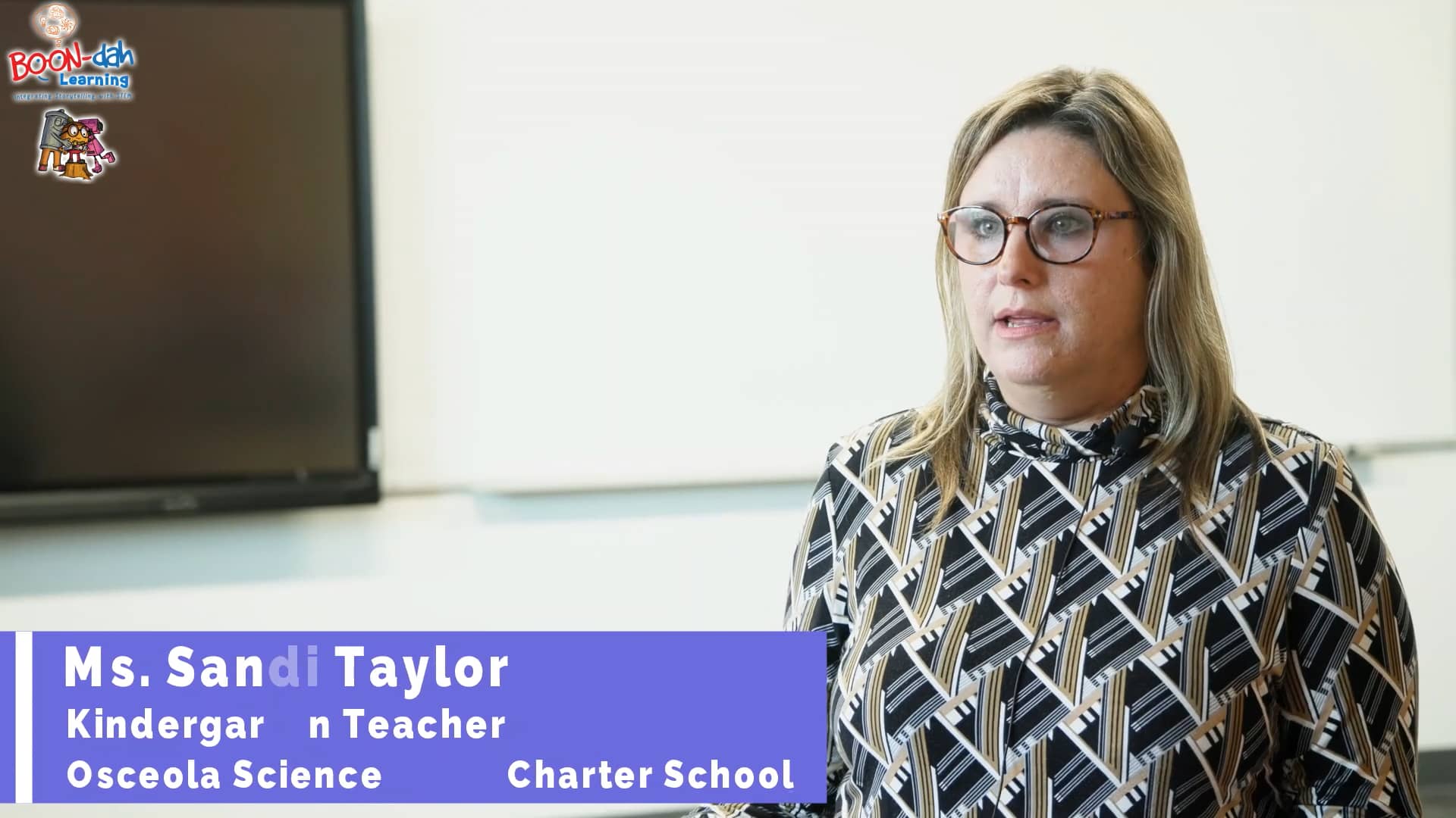 Ms. Taylor, Kindergarten Teacher on Vimeo