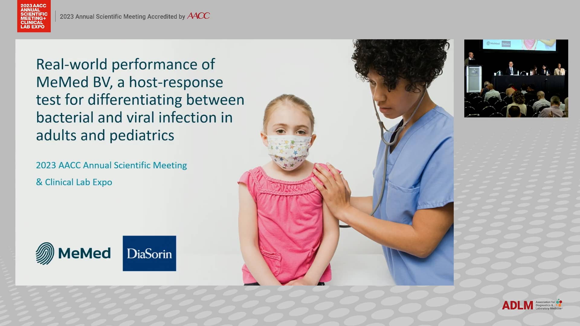 MeMed BV Workshop at AACC 2023 on Vimeo