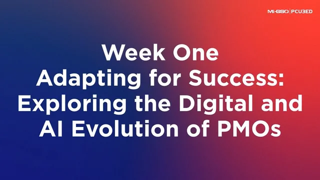 Week 1 - Adapting for Success-Exploring the Digital and AI Evolution of ...