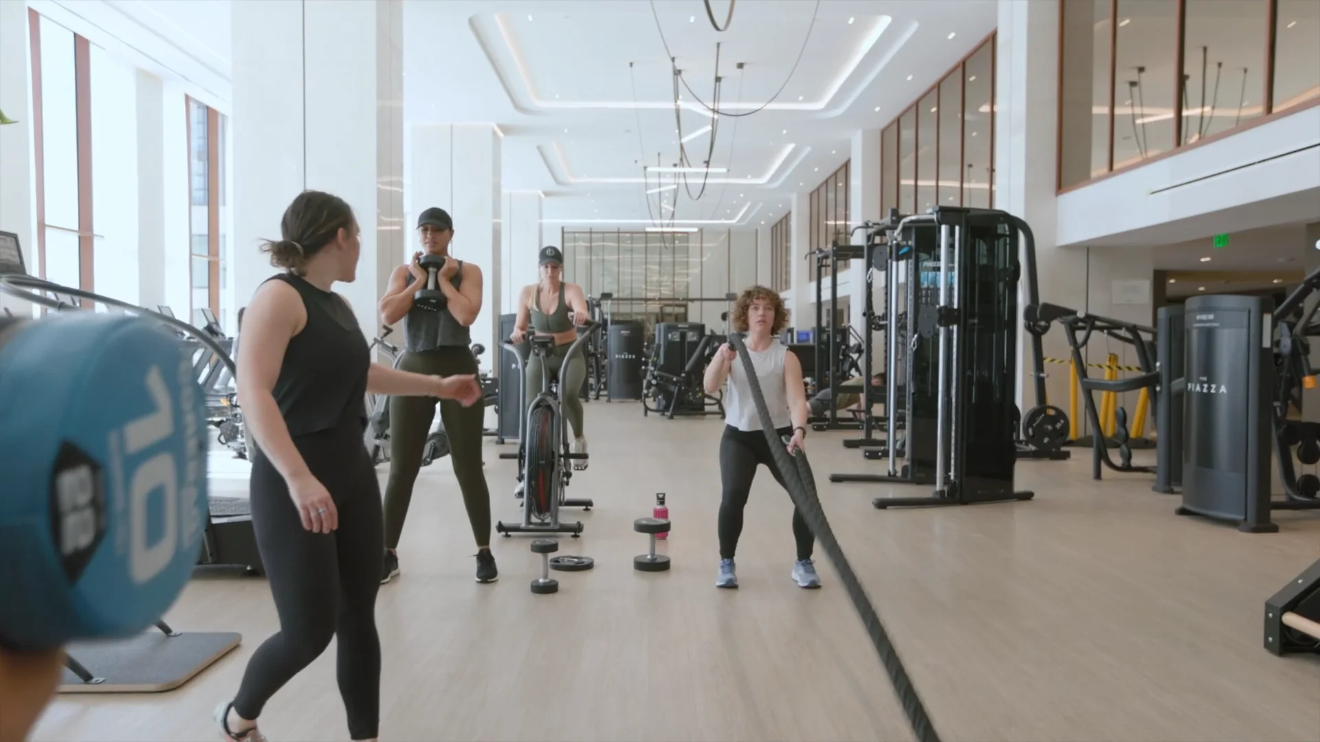Group Fitness at Piazza Alta on Vimeo