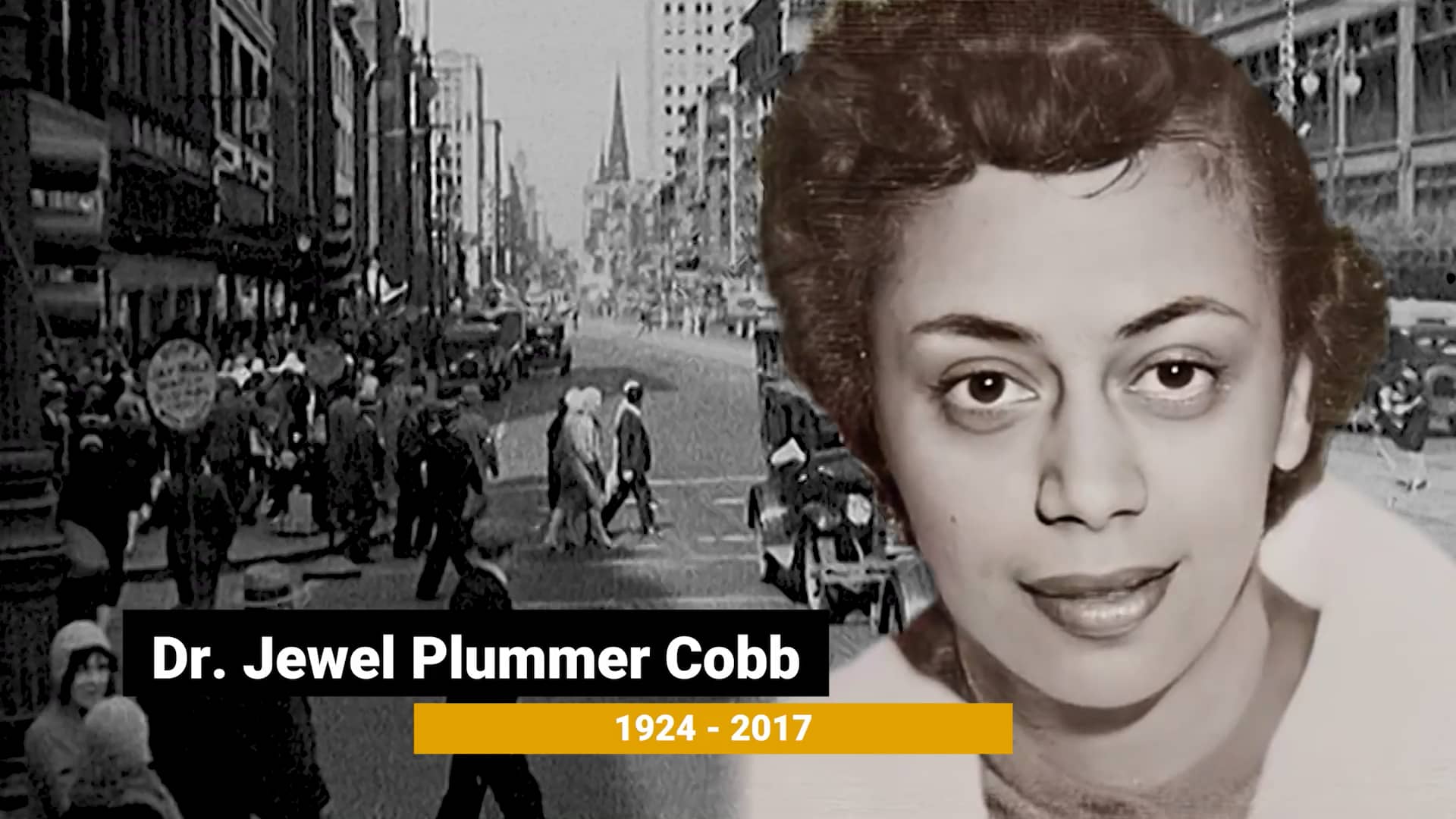 Jewel Plummer Cobb on Vimeo