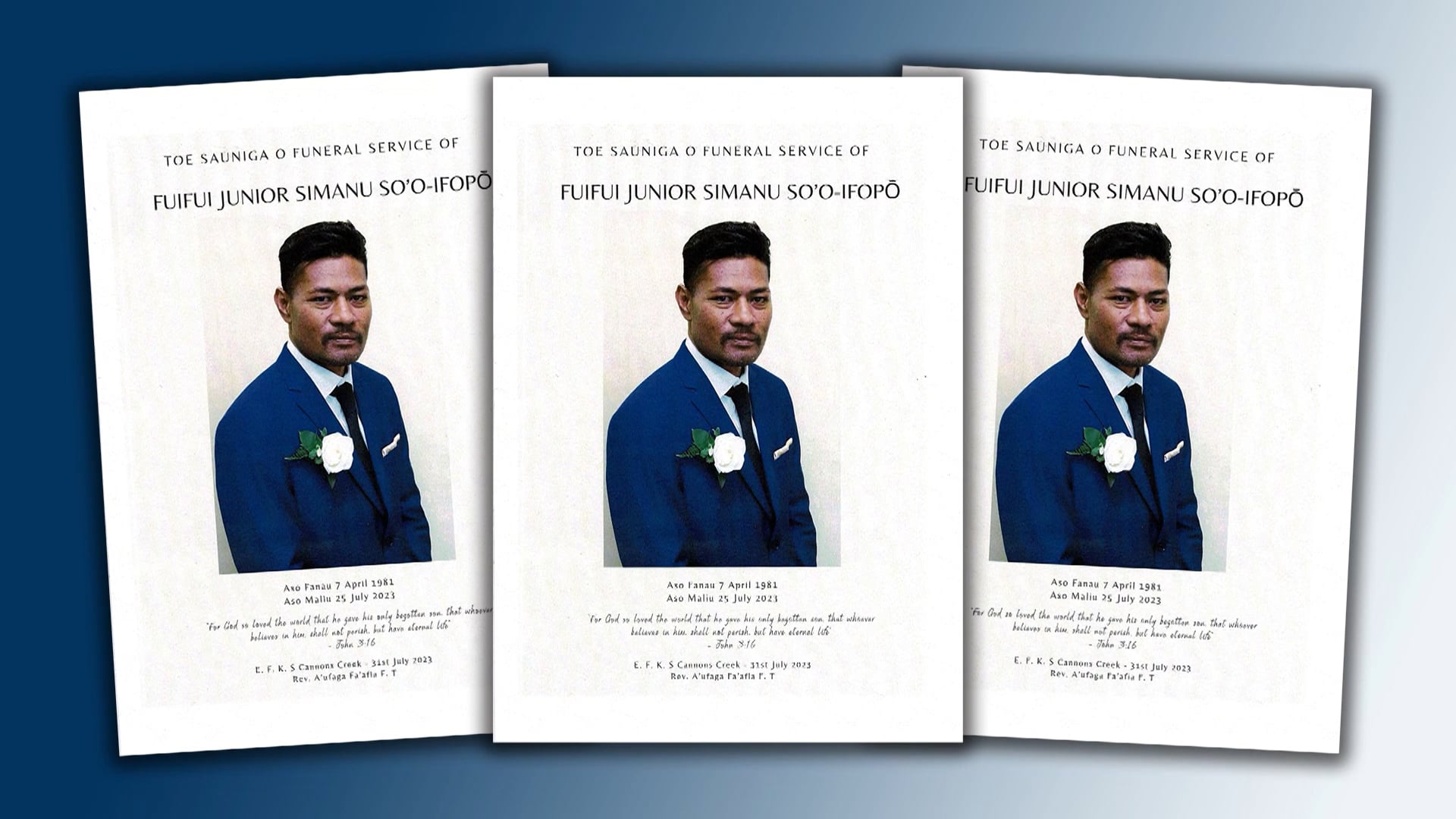 Junior Fuifui Simanu So'o-Ifopo - Junior Fuifui Simanu Sooifopo on Vimeo