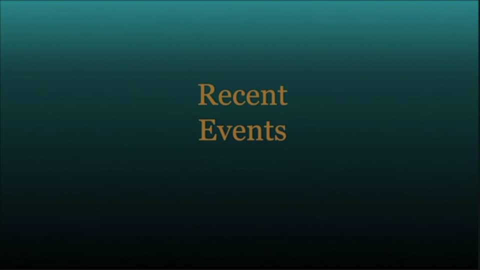 RECENT EVENTS on Vimeo