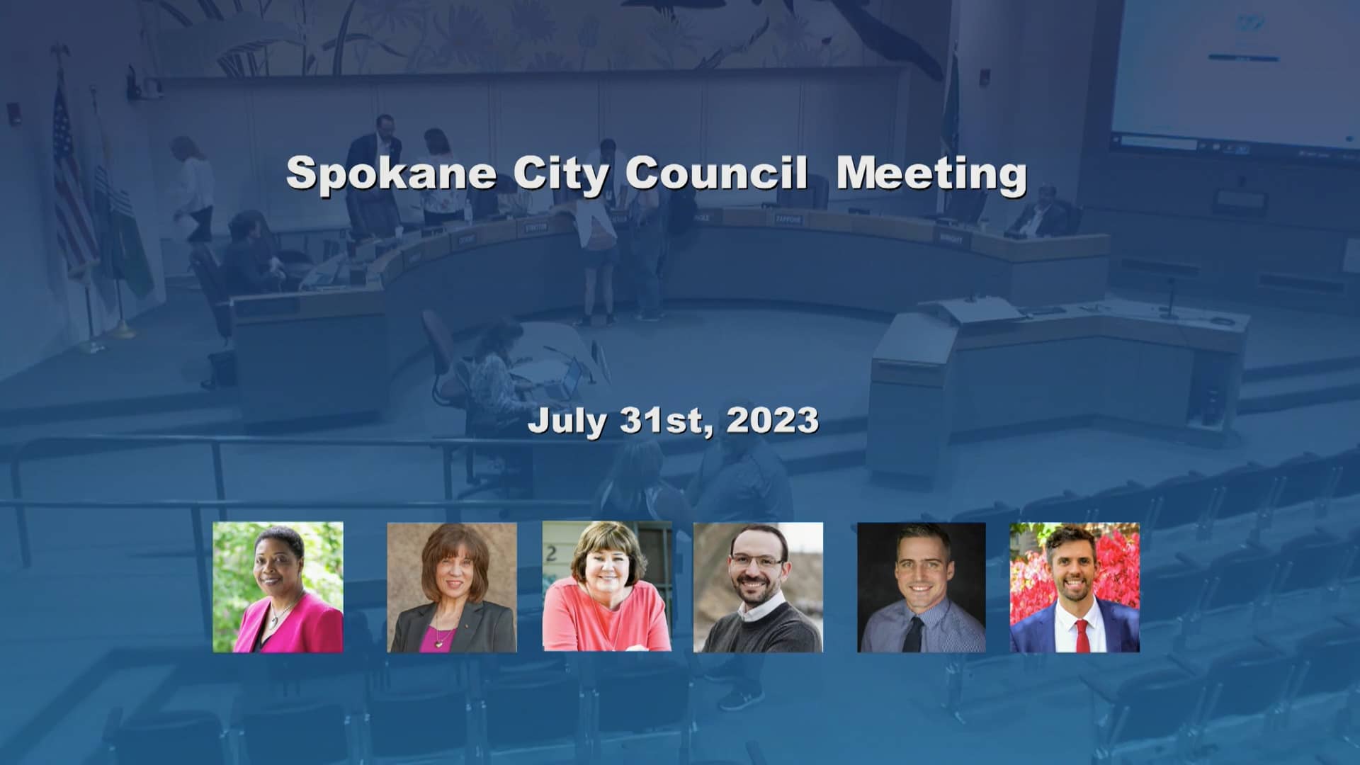 July 31st, 2023 Spokane City Council Meeting on Vimeo