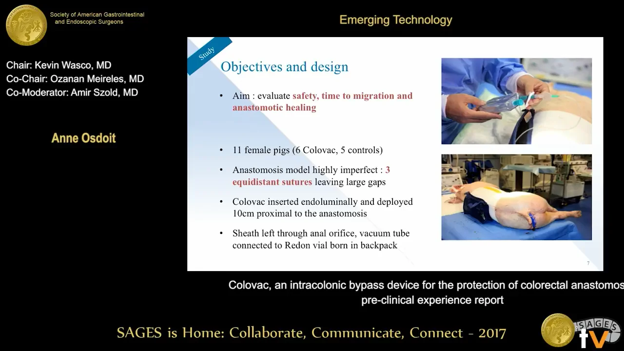 Colovac - An intracolonic bypass device for the protection of ...