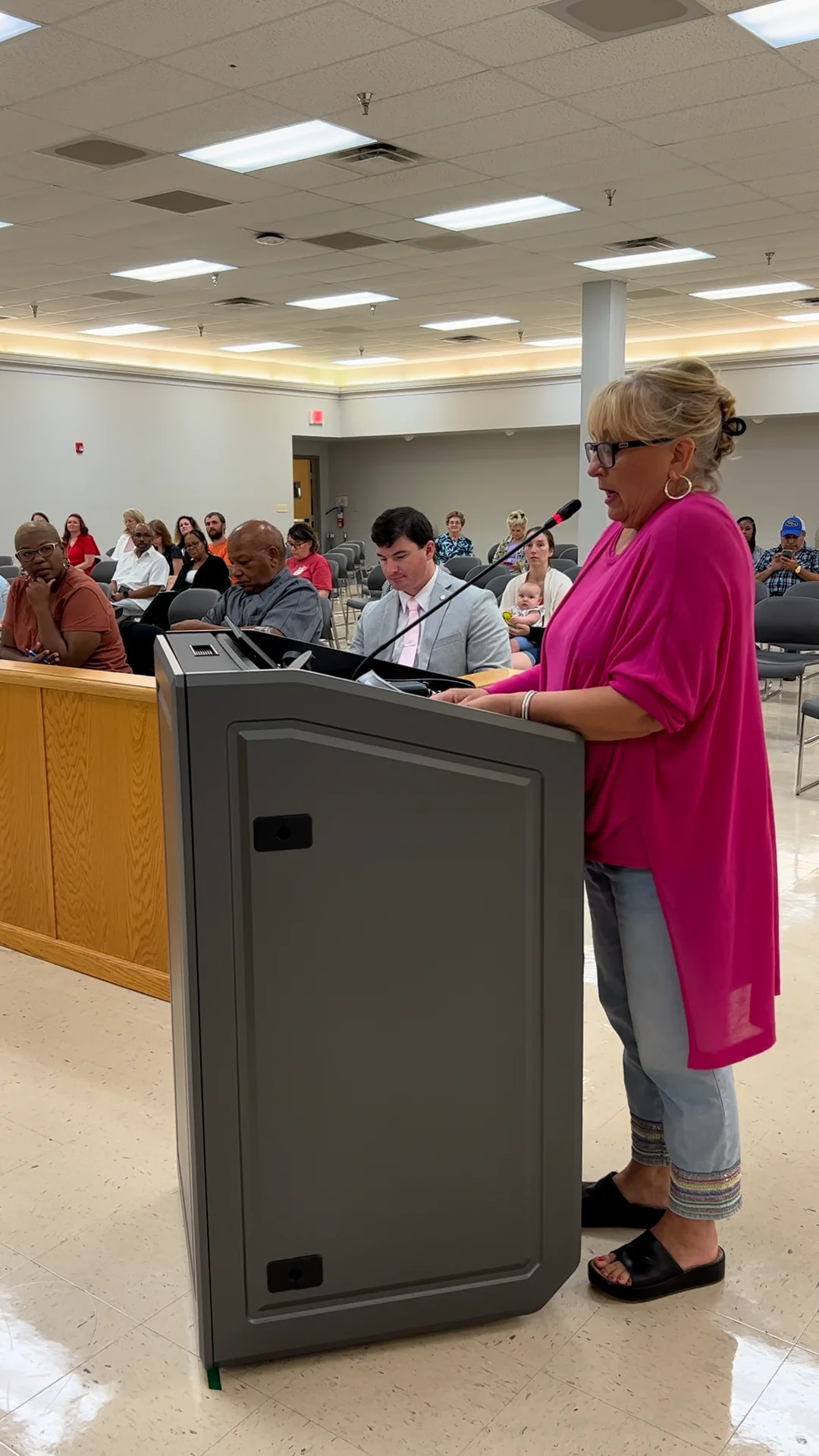 Karen England, CMCSS School Board Meeting July 25th Clarksville TN on Vimeo