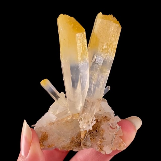 Quartz (''Mango Quartz'') | Cabiche, Quípama Mun., Boyacá Dept., Colombia