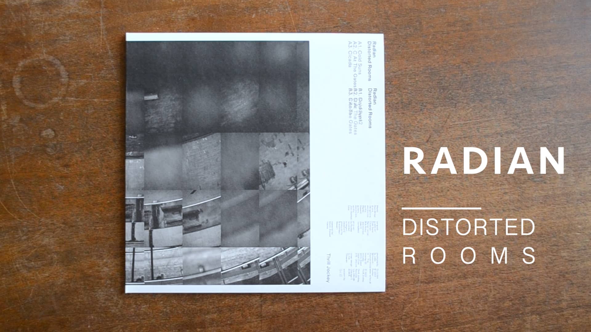 Radian - Distorted Rooms (Unboxing) White vinyl on Vimeo
