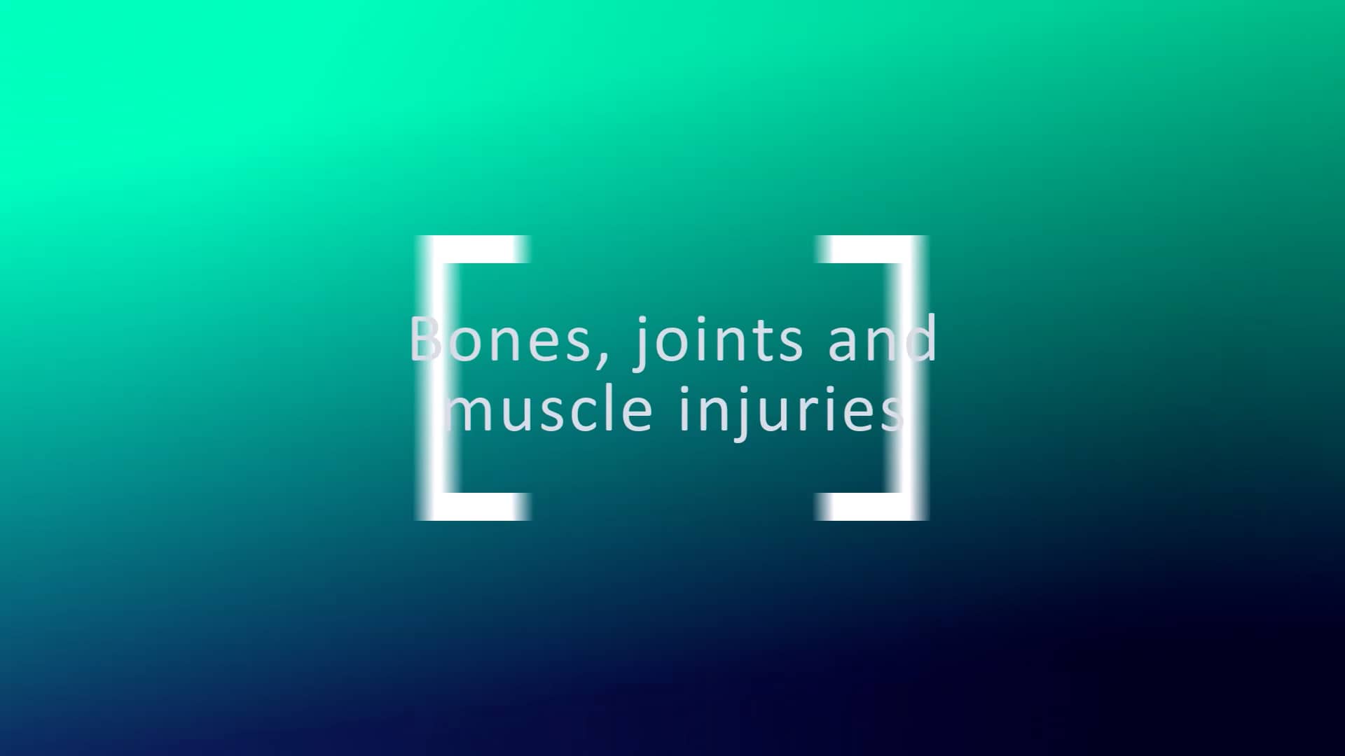 Bones joints and muscle injuries on Vimeo