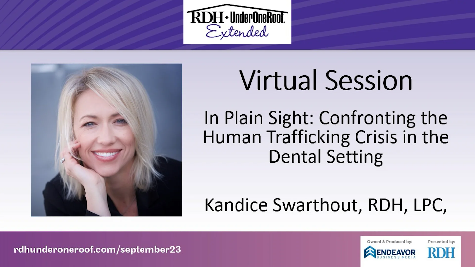 RDH UOR Extended: Human Trafficking By: Kandice Swarthout on Vimeo