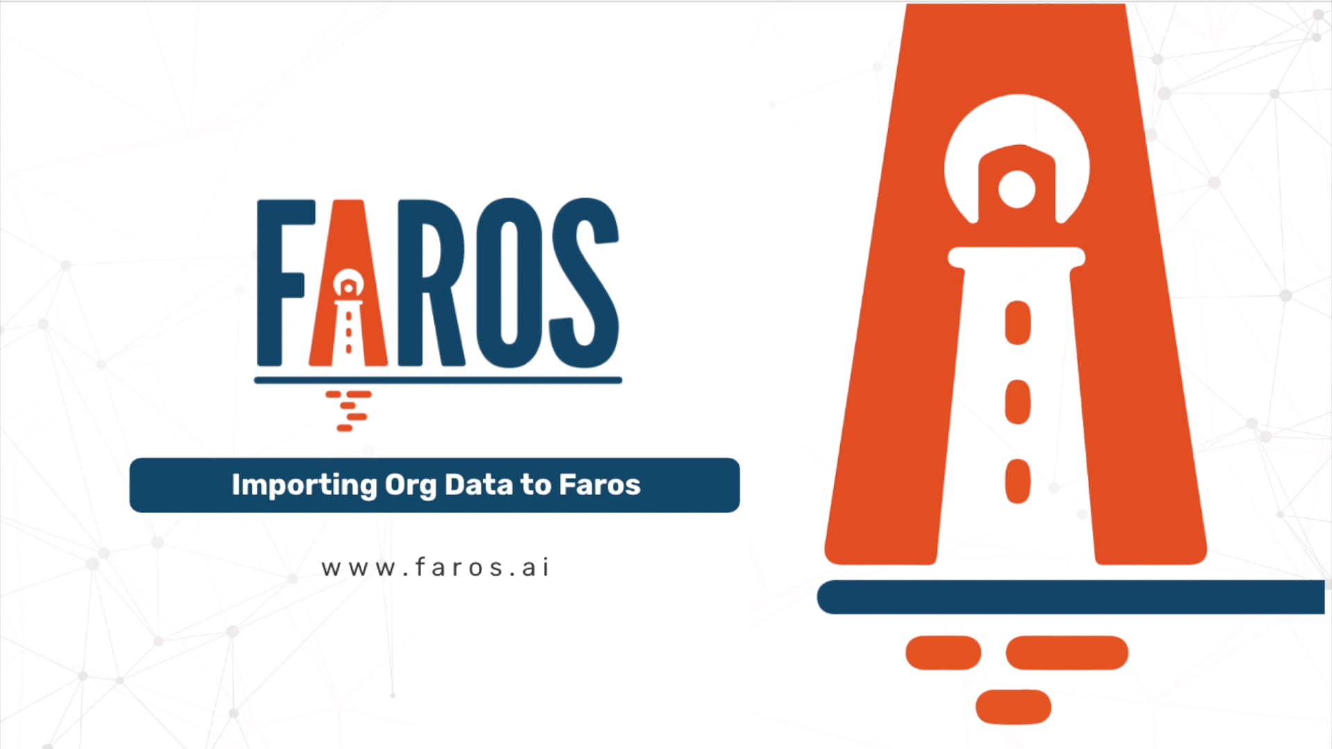 Importing Org Data to Faros on Vimeo