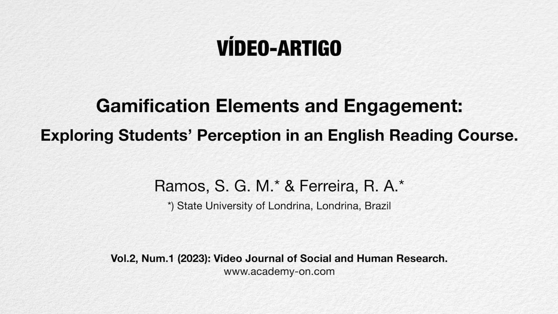 Gamification Elements and Engagement: Exploring Students’ Perception in ...