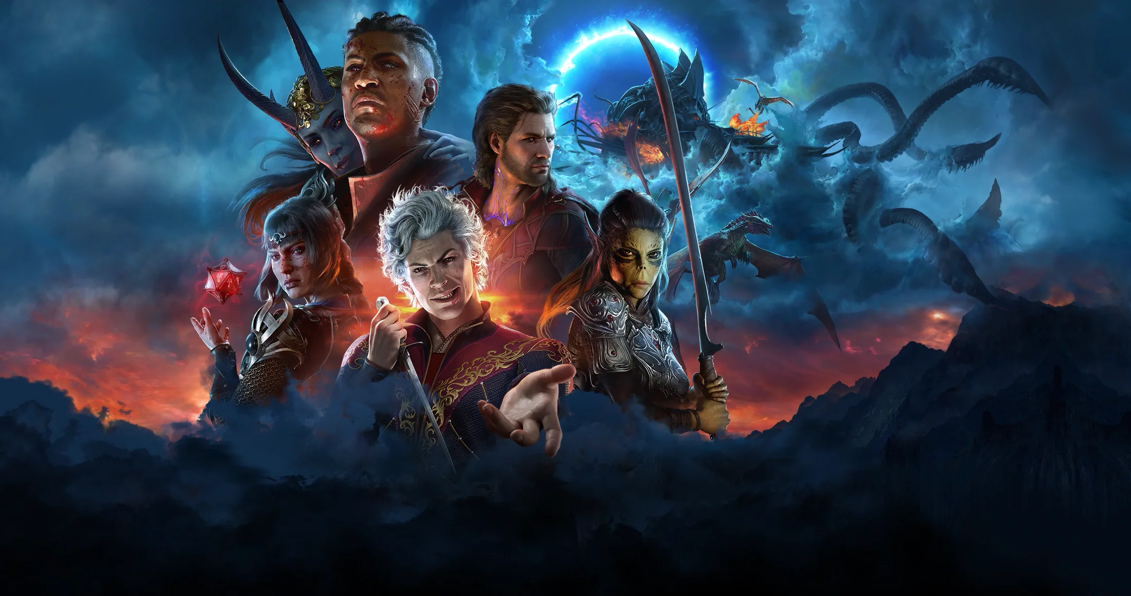 Baldur's Gate 3, animated key art