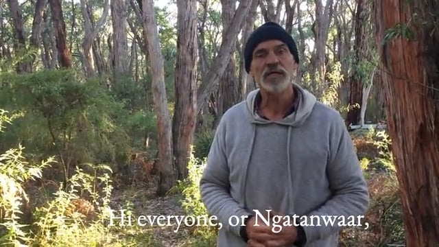 Richard Collopy greetings to international Walking Arts conference ...