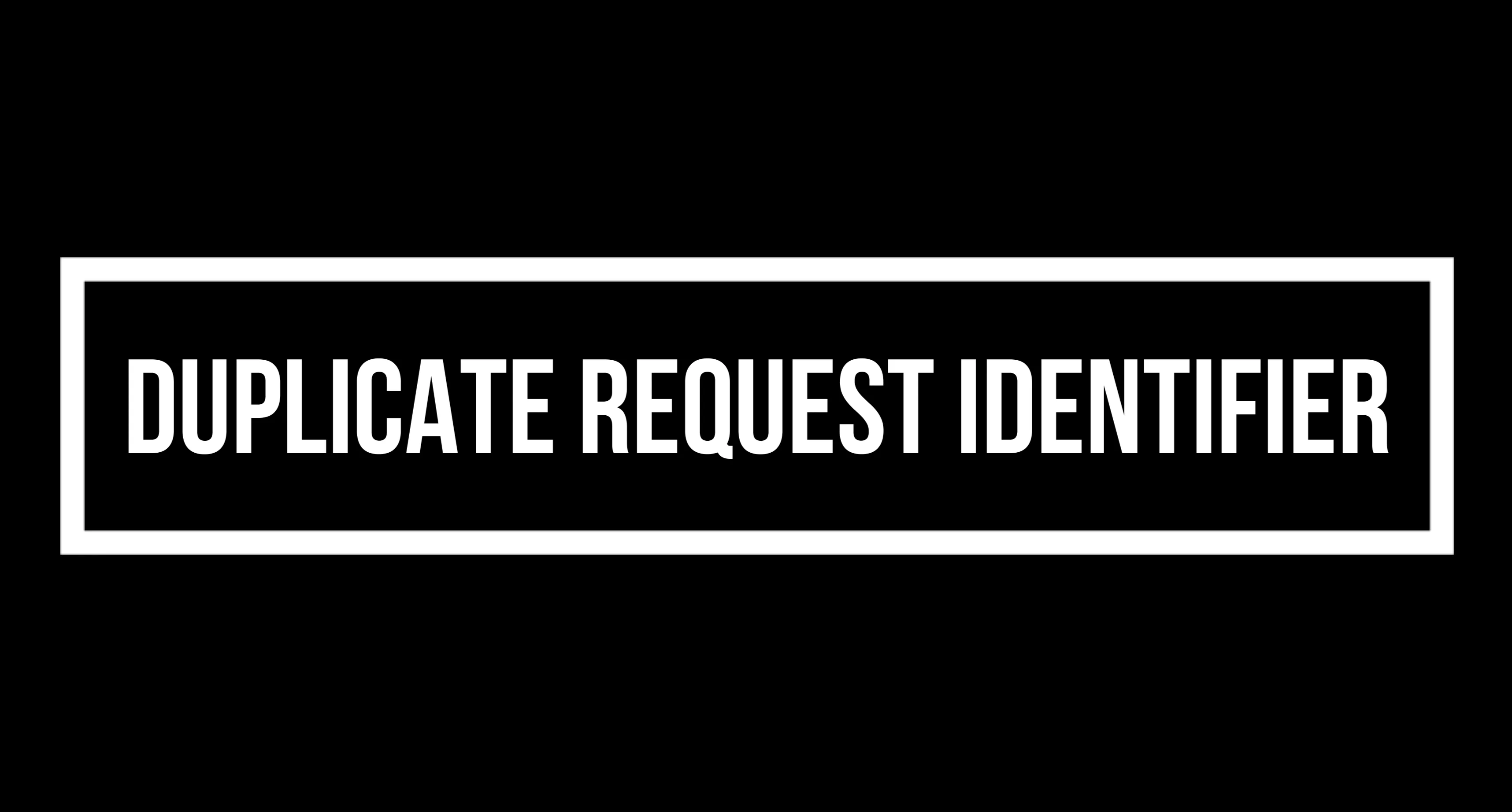 Duplicate Request Identifier On Vimeo 