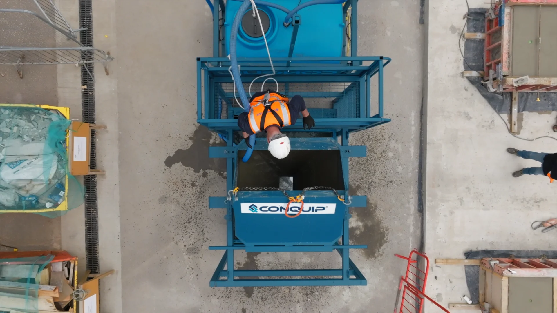 Best-practice concrete washout - OHOB_Conquip