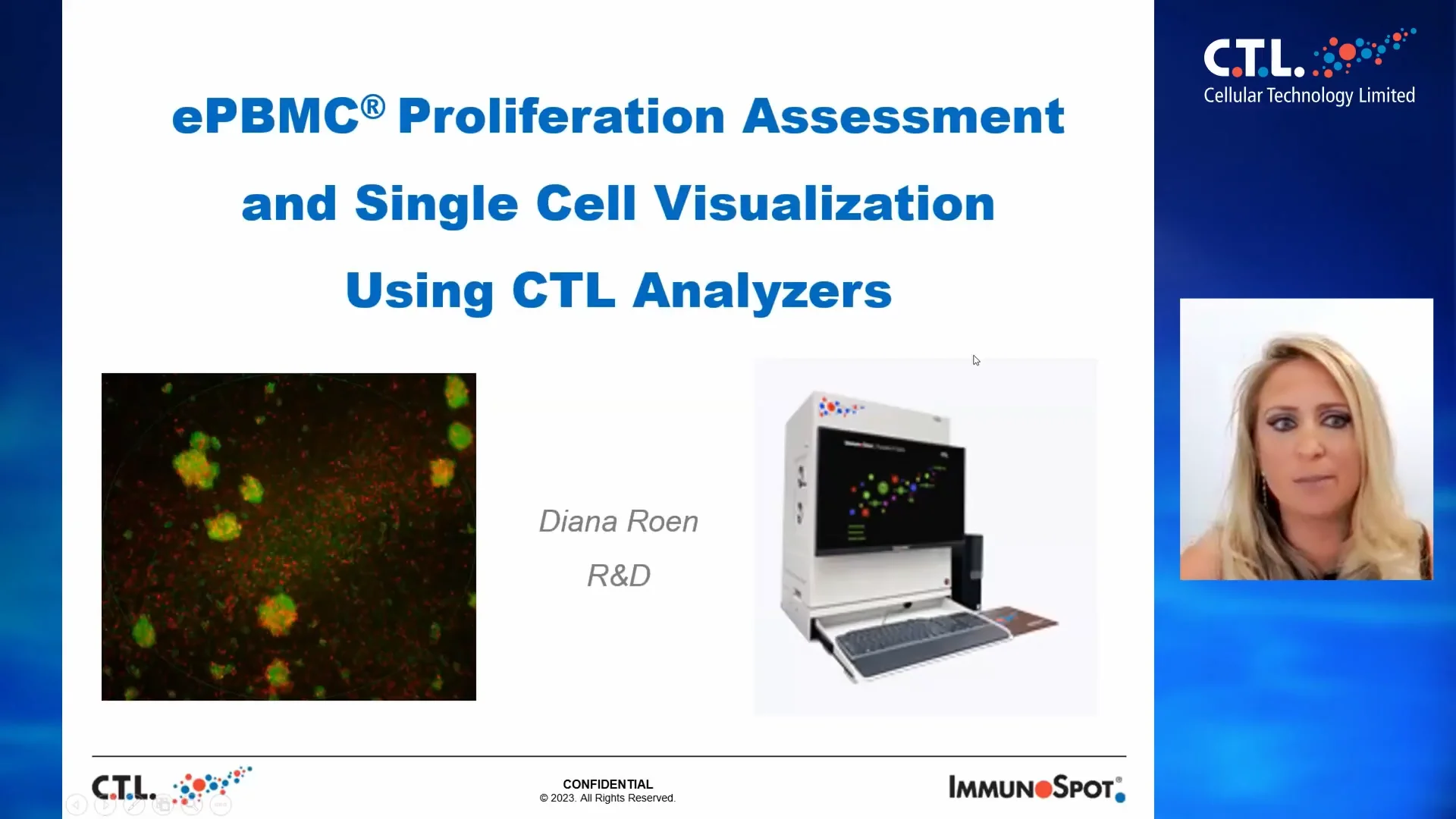 ePBMC Proliferation Assessment in Single Cell Visualization using CTL ...